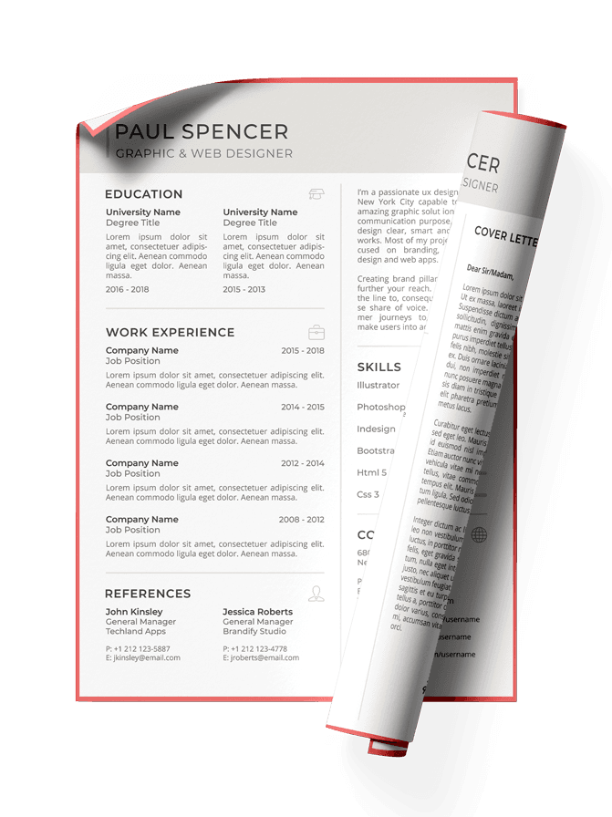 Download Free CV Resume Templates - CV2Go - Your Online CV Builder